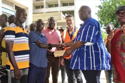 Support for Essikado Fire Incident Victims by Joe Ghartey and Charles ...